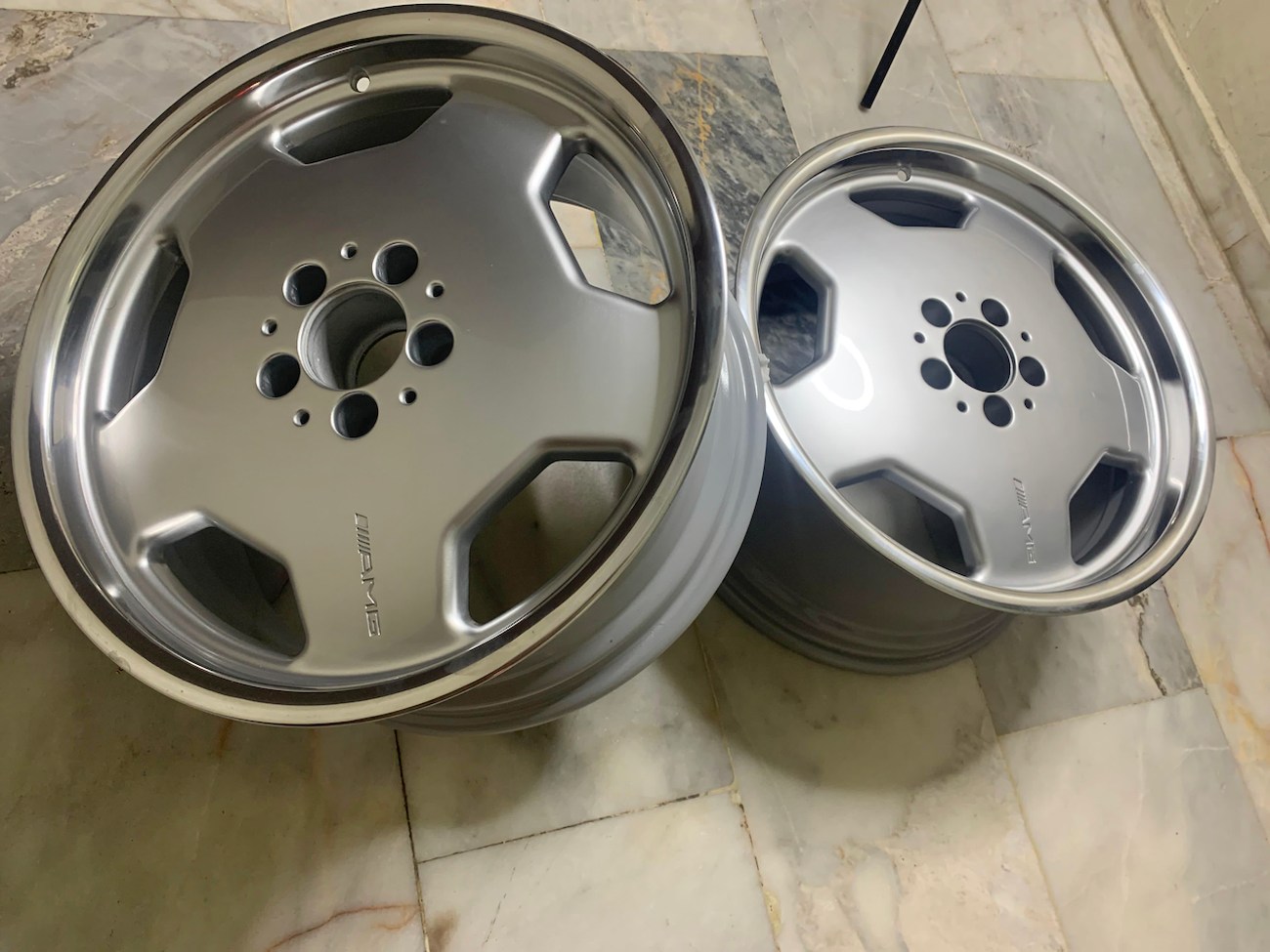 Staggered 18" AMG Aero II Monoblock Wheels for W210/R129 For Sale | The ...