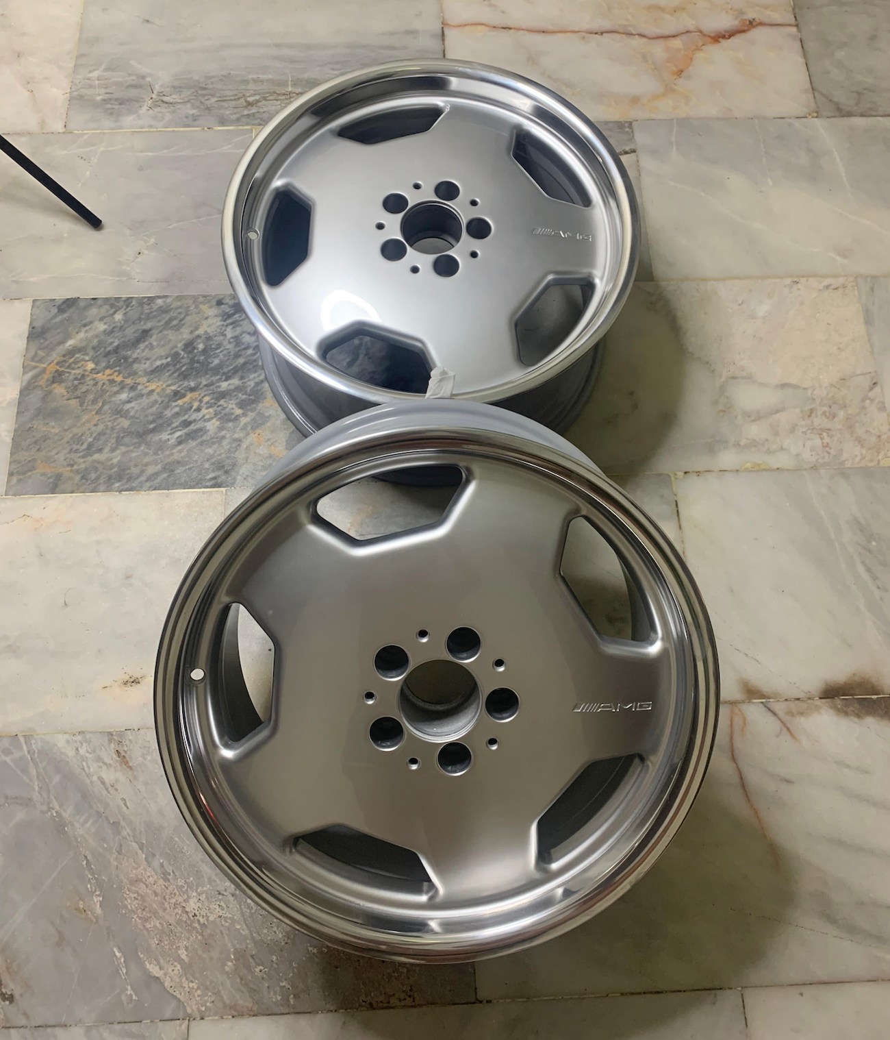 Staggered 18" AMG Aero II Monoblock Wheels for W210/R129 For Sale | The ...