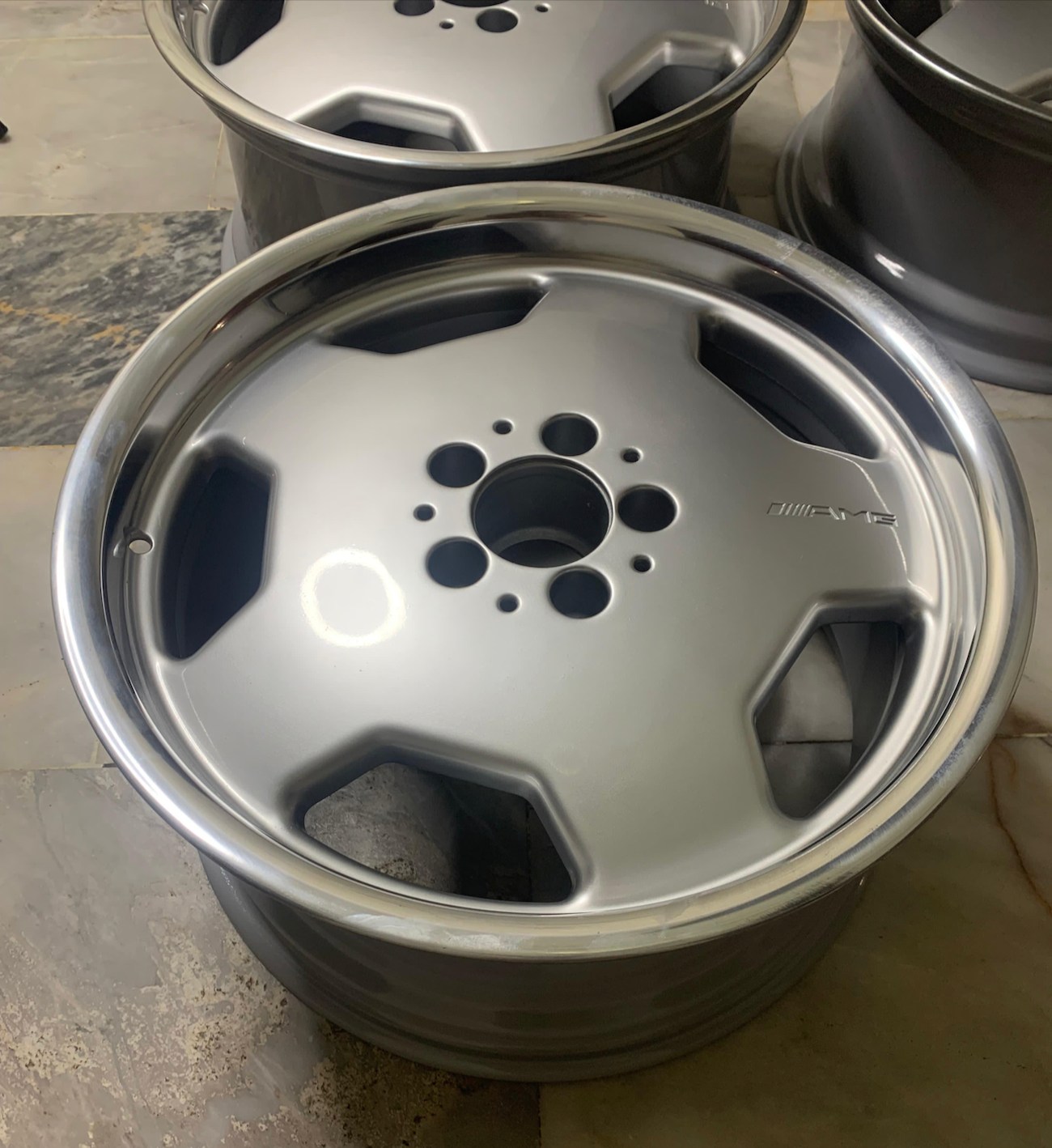 Staggered 18" AMG Aero II Monoblock Wheels for W210/R129 For Sale | The ...