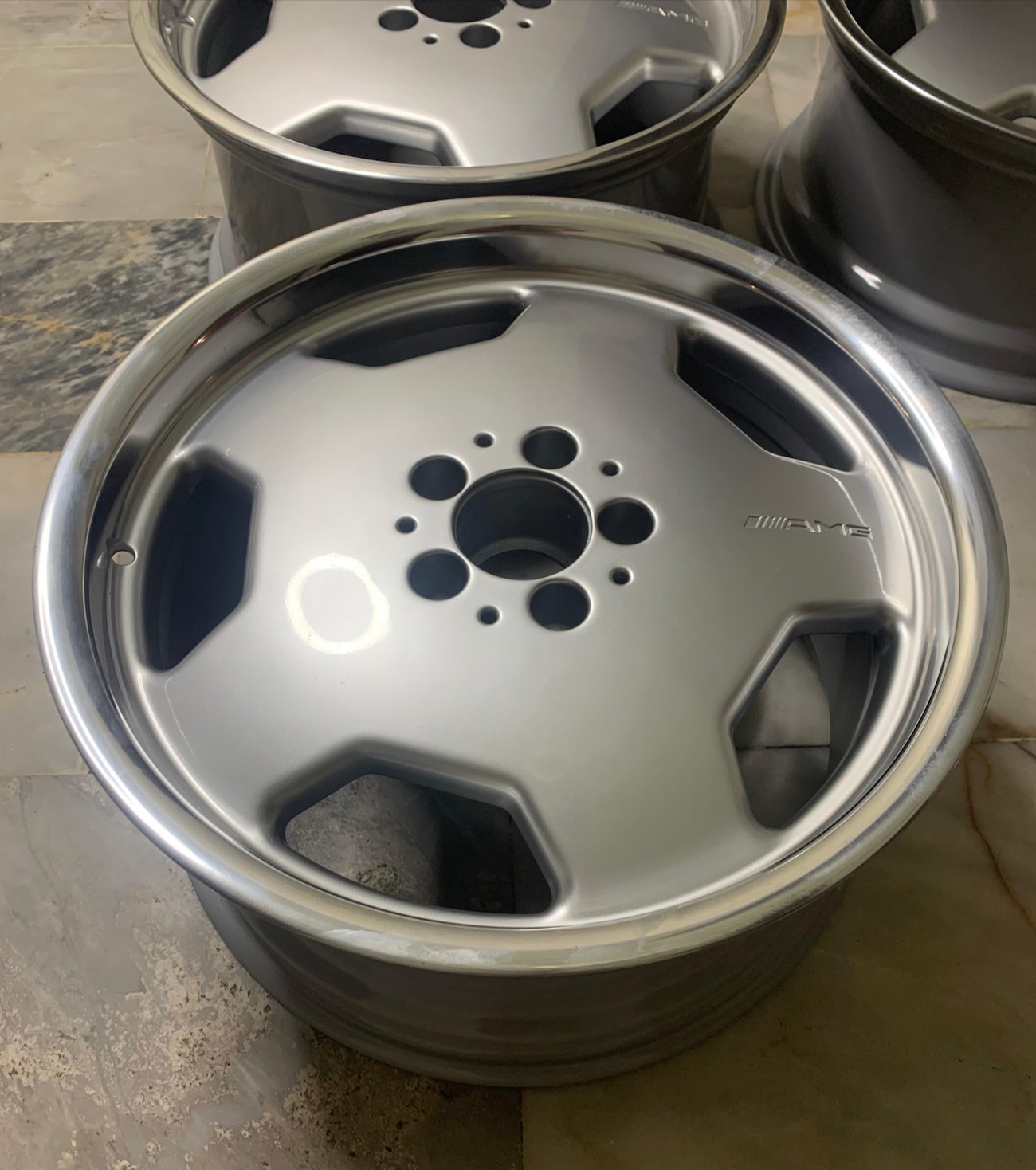 Staggered 18" AMG Aero II Monoblock Wheels for W210/R129 For Sale | The ...