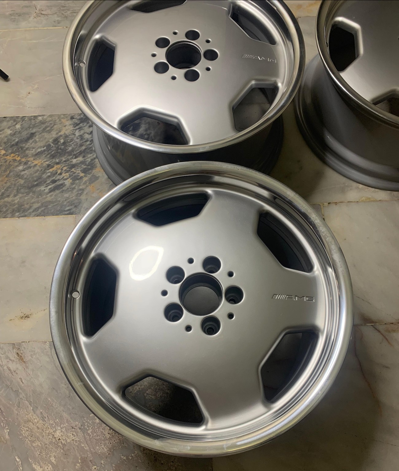 Staggered 18" AMG Aero II Monoblock Wheels for W210/R129 For Sale | The ...