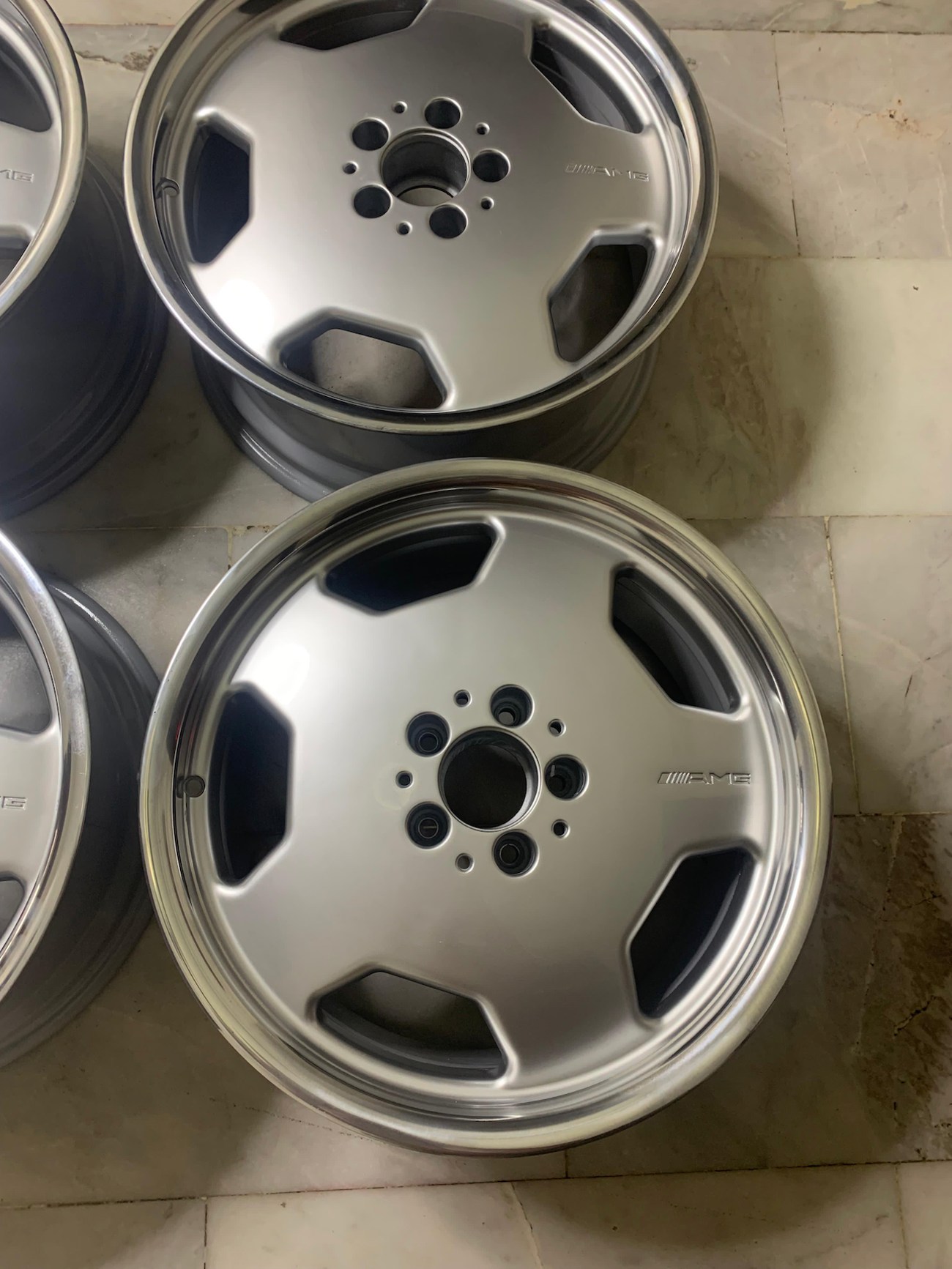 Staggered 18" AMG Aero II Monoblock Wheels for W210/R129 For Sale | The ...
