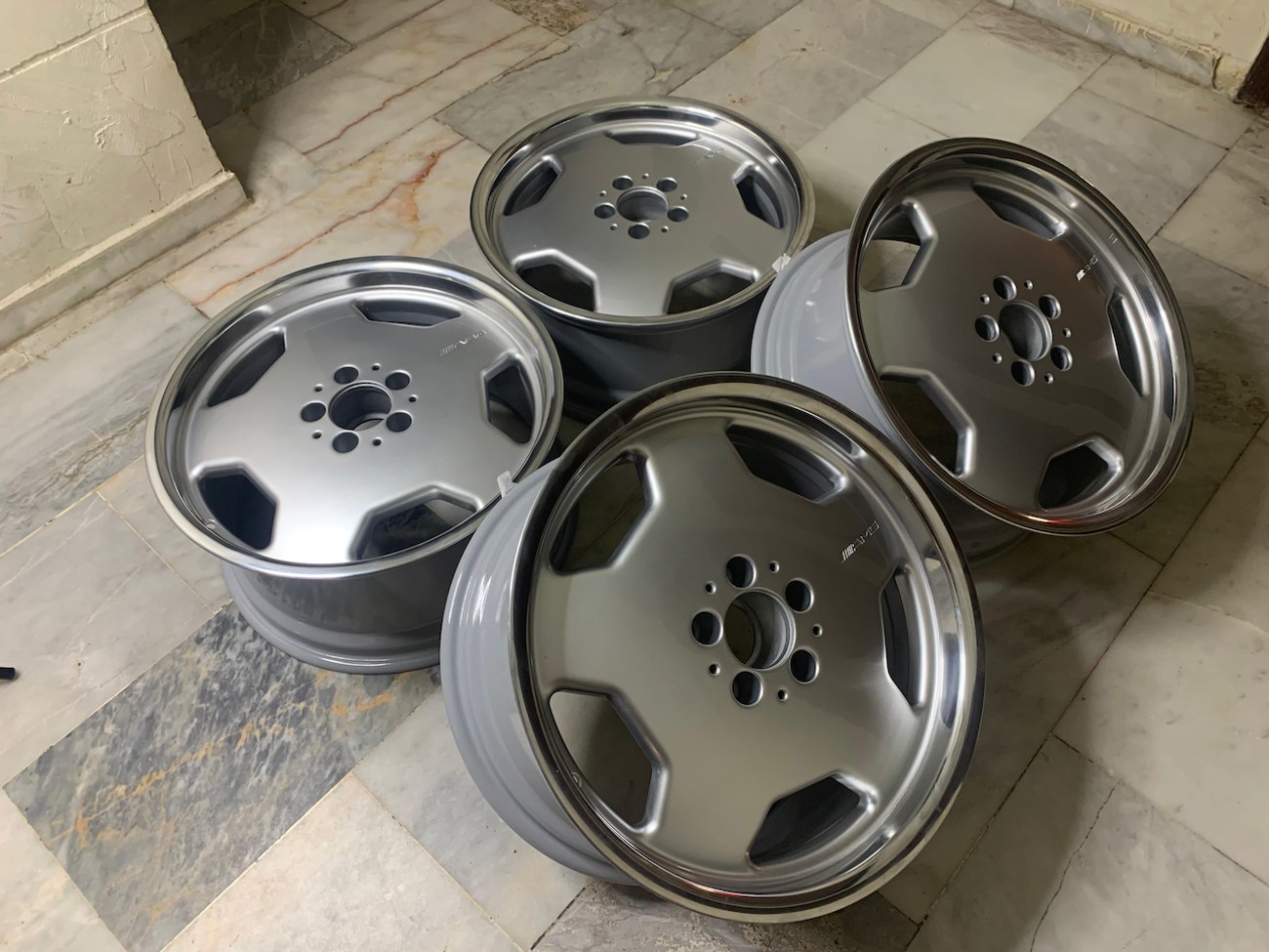 Staggered 18" AMG Aero II Monoblock Wheels for W210/R129 For Sale | The ...