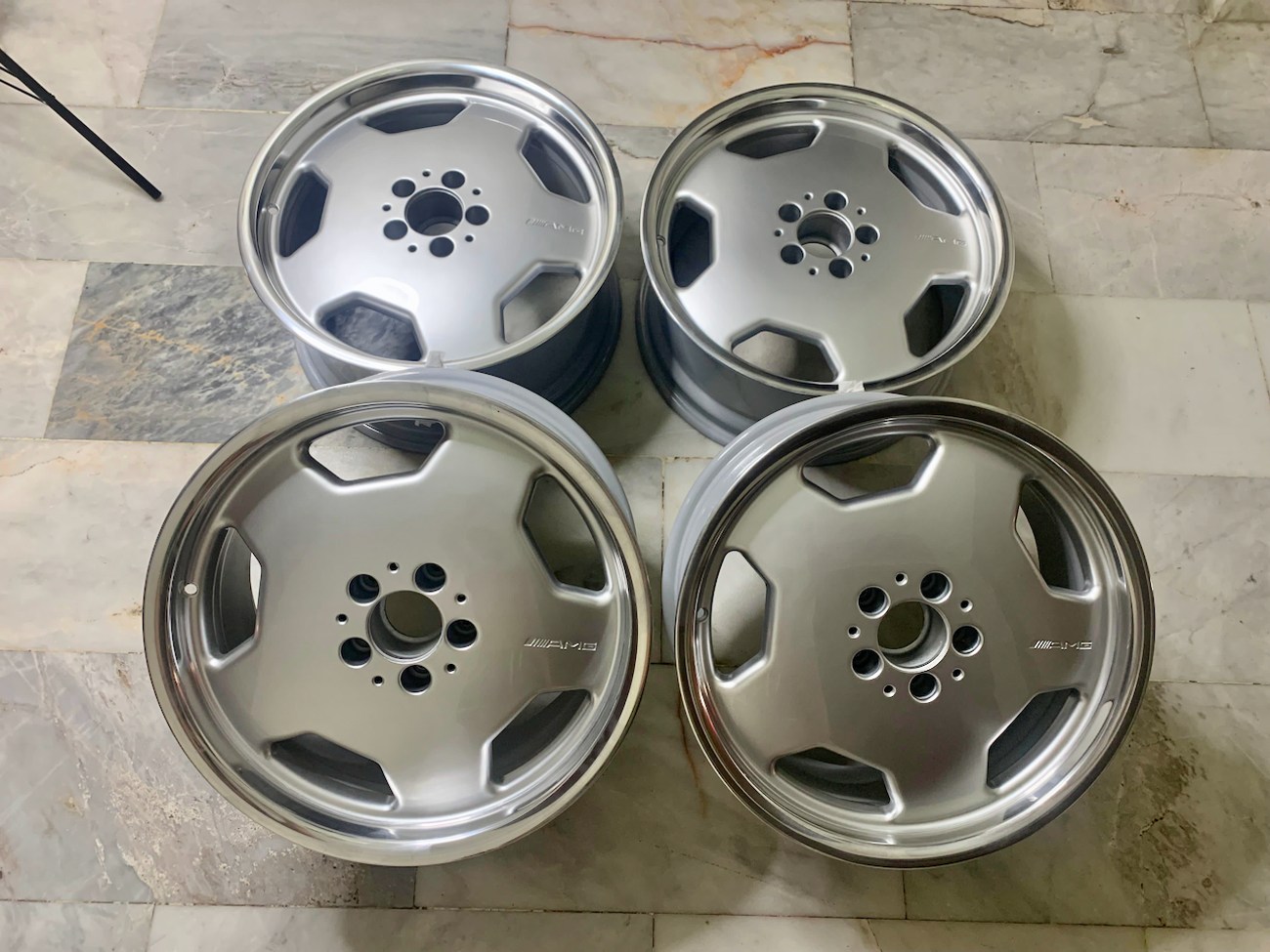 Staggered 18" AMG Aero II Monoblock Wheels for W210/R129 For Sale | The ...