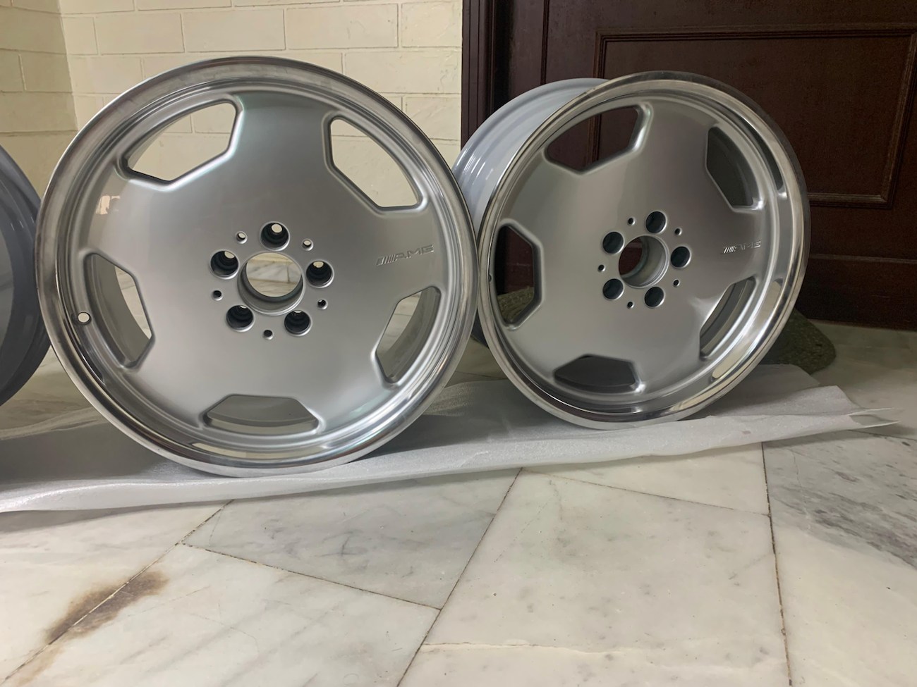 Staggered 18" AMG Aero II Monoblock Wheels for W210/R129 For Sale | The ...