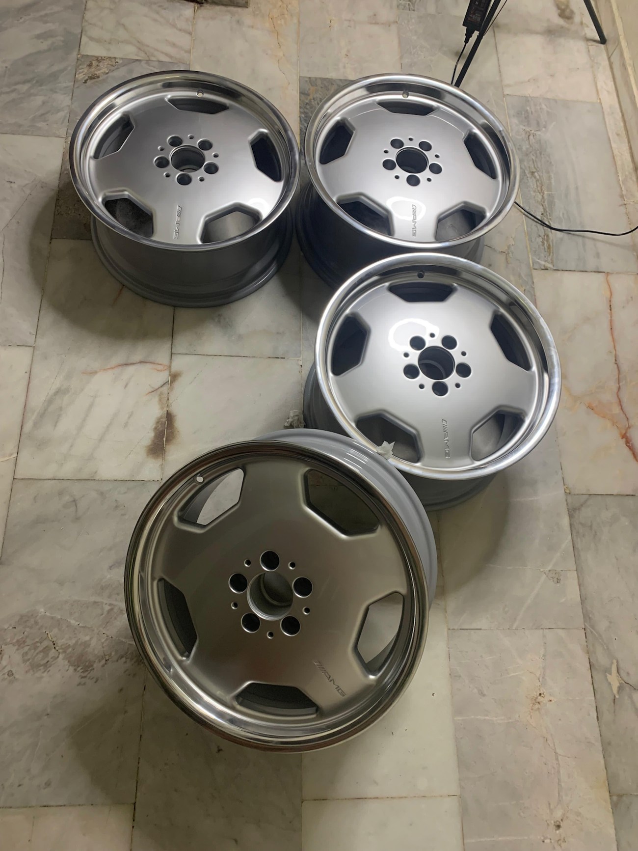 Staggered 18" AMG Aero II Monoblock Wheels for W210/R129 For Sale | The ...