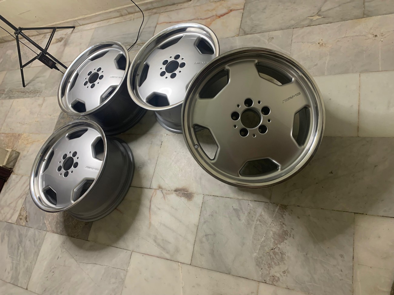 Staggered 18" AMG Aero II Monoblock Wheels for W210/R129 For Sale | The ...