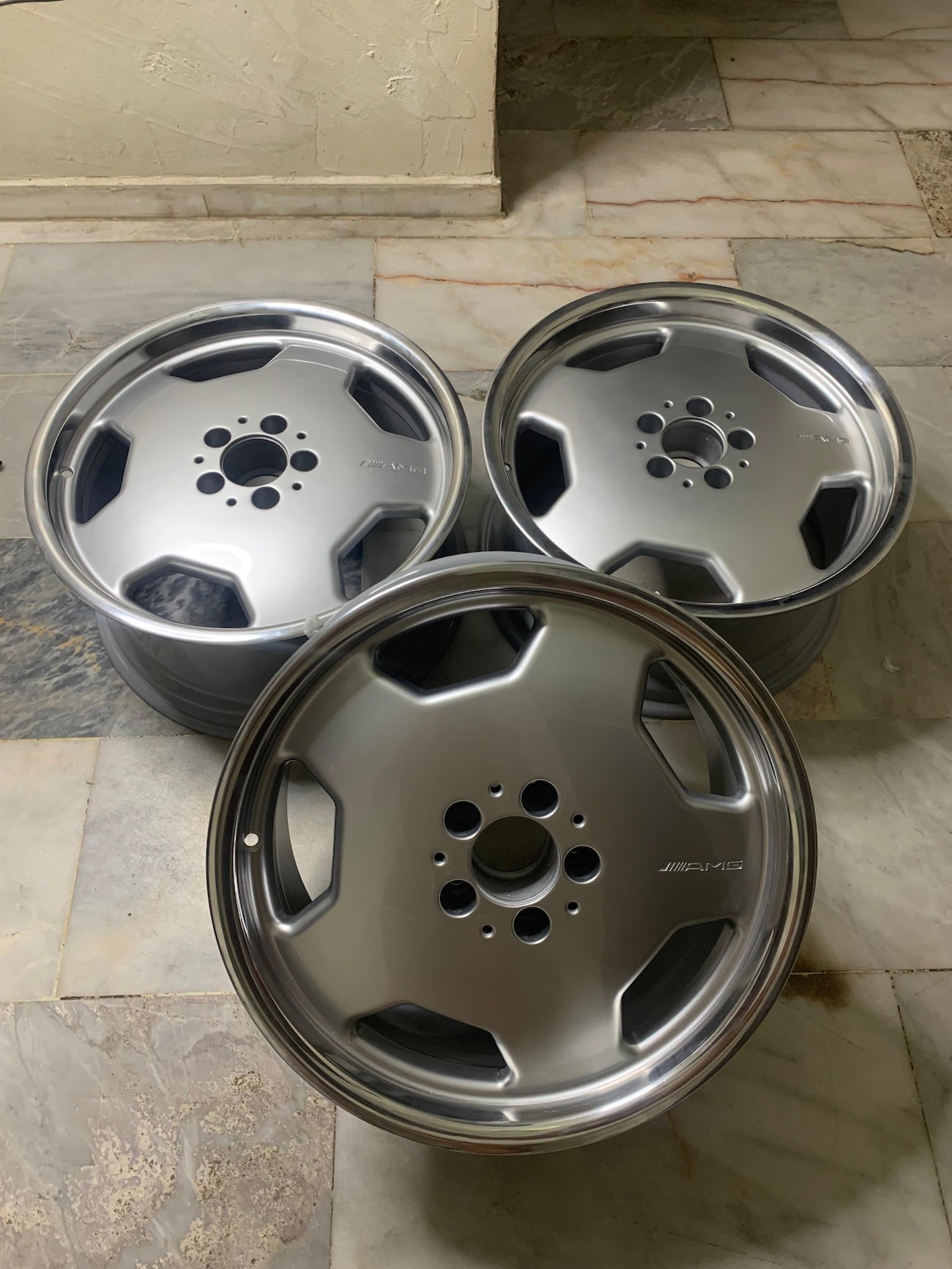 Staggered 18" AMG Aero II Monoblock Wheels for W210/R129 For Sale | The ...