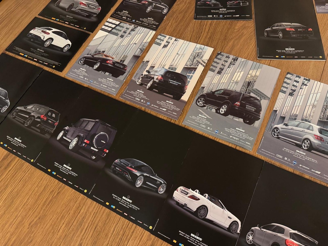 NO RESERVE: Lot of BRABUS Tuning Brochures For Sale | The MB Market