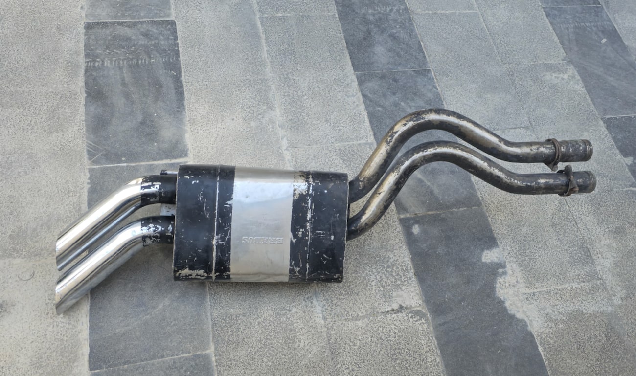 Original BRABUS Exhaust for V12 W140 For Sale | The MB Market