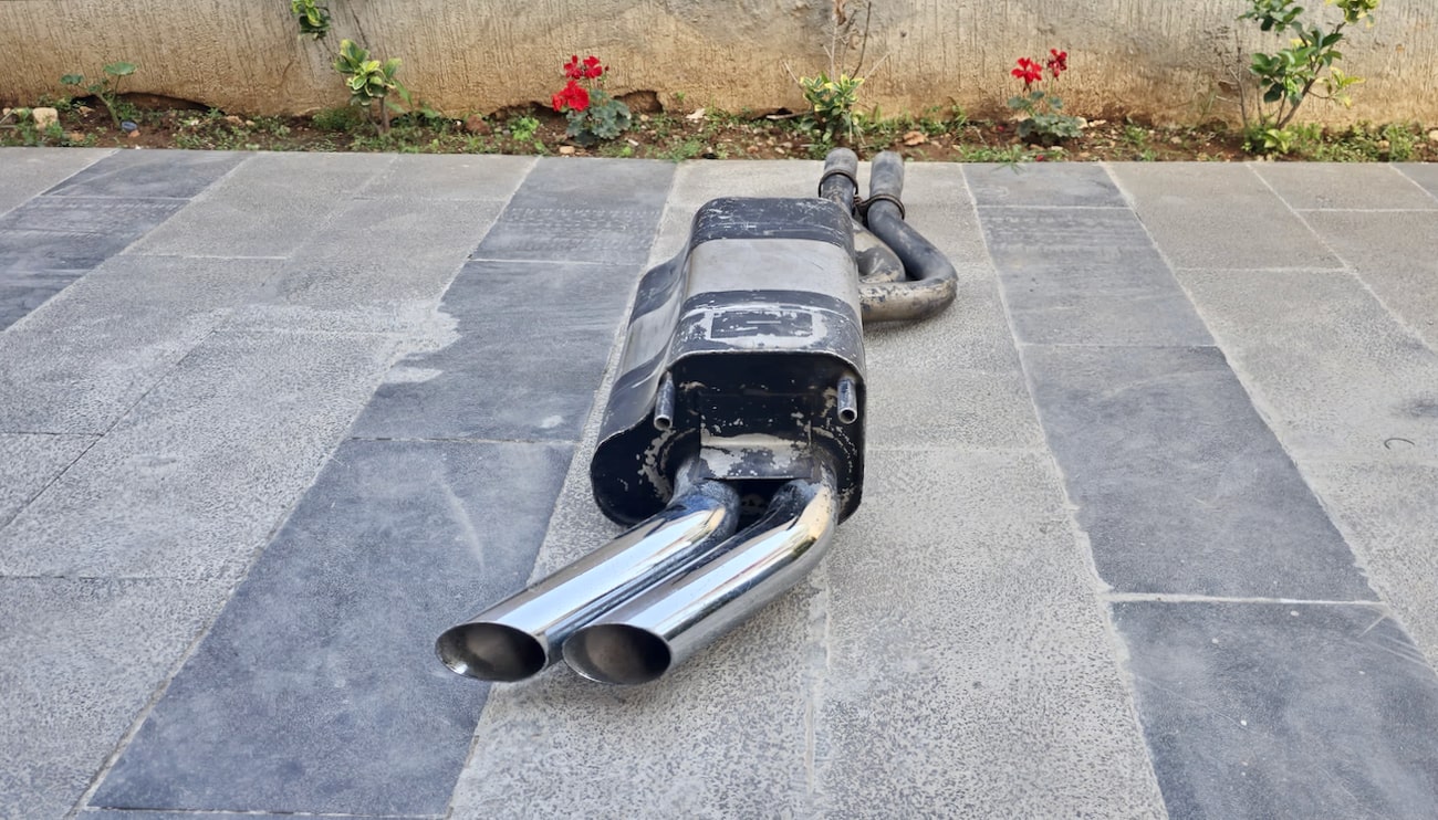 Original BRABUS Exhaust for V12 W140 For Sale | The MB Market