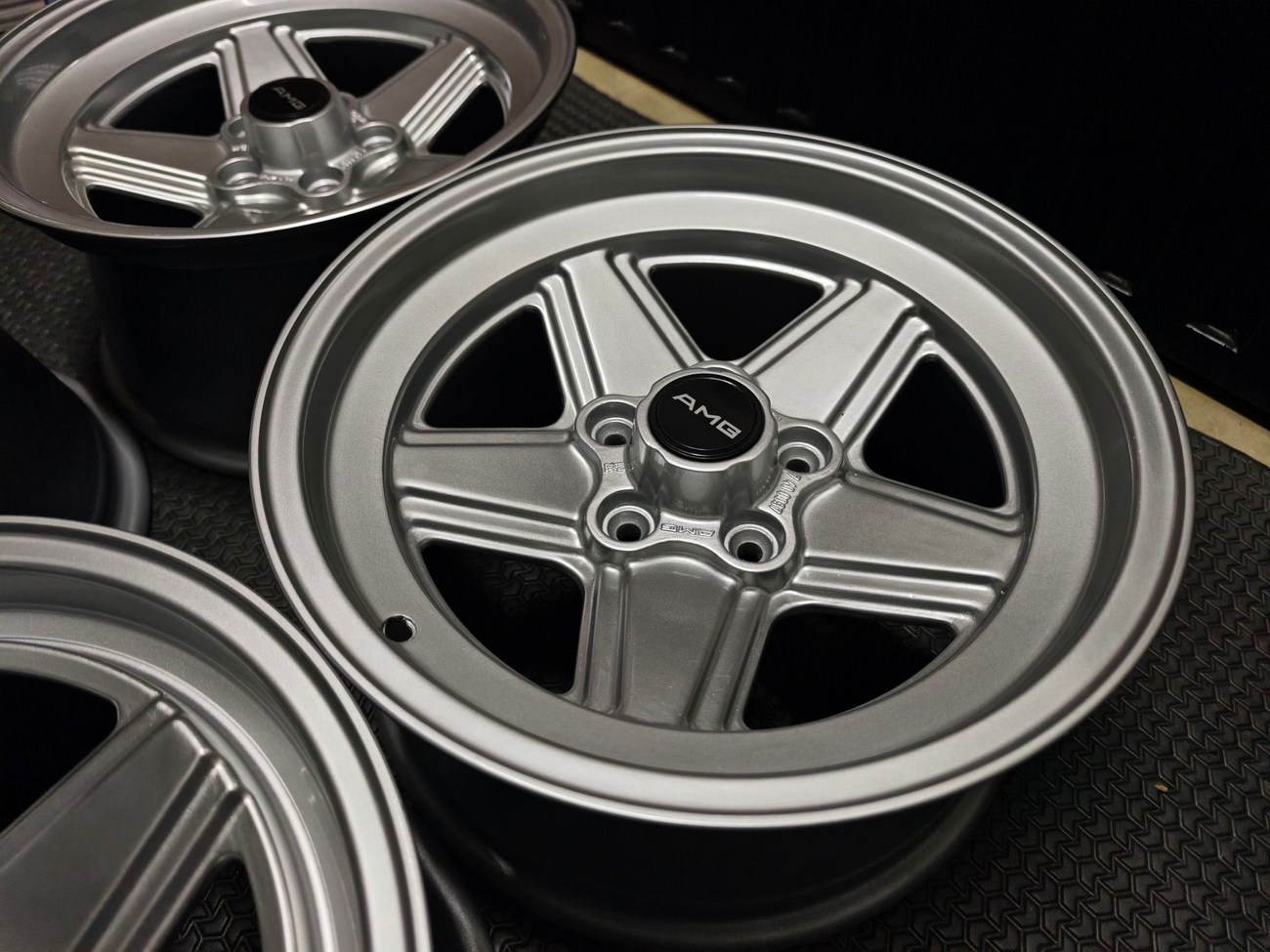 Squared 16" AMG Penta Wheels For Sale | The MB Market