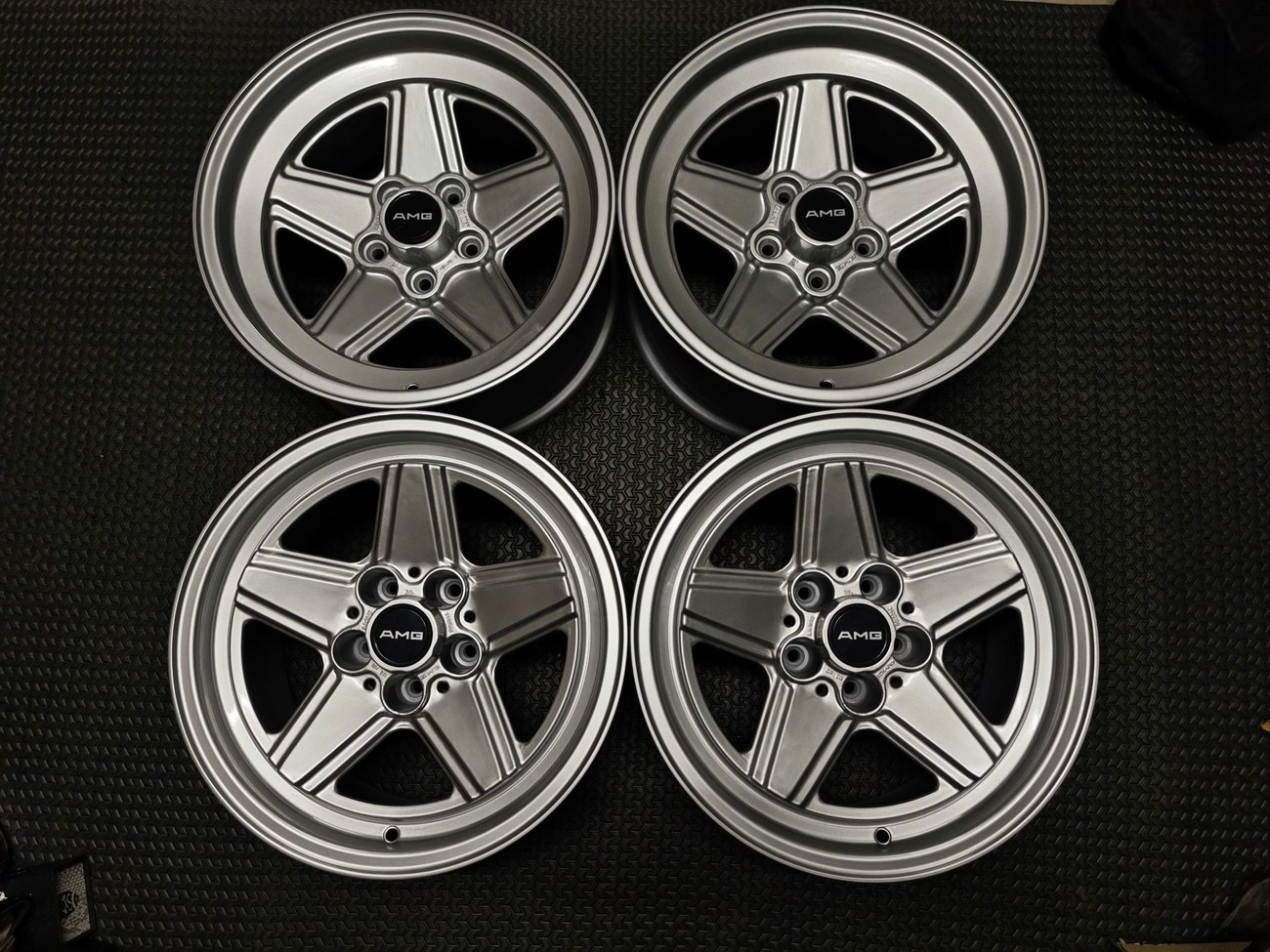 Squared 16" AMG Penta Wheels For Sale | The MB Market