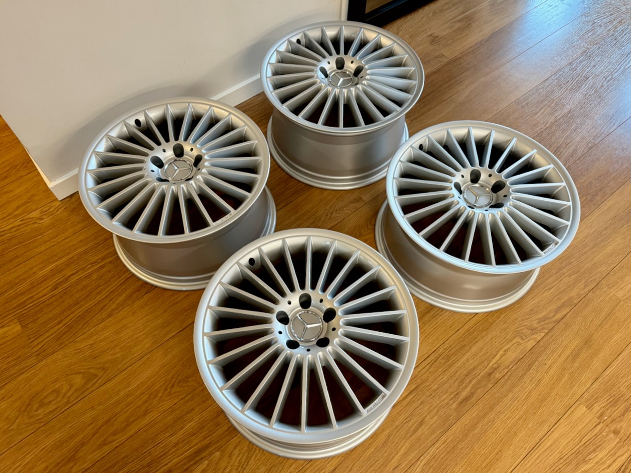 Staggered 18" AMG Styling V (Turbine) Wheels For Sale | The MB Market