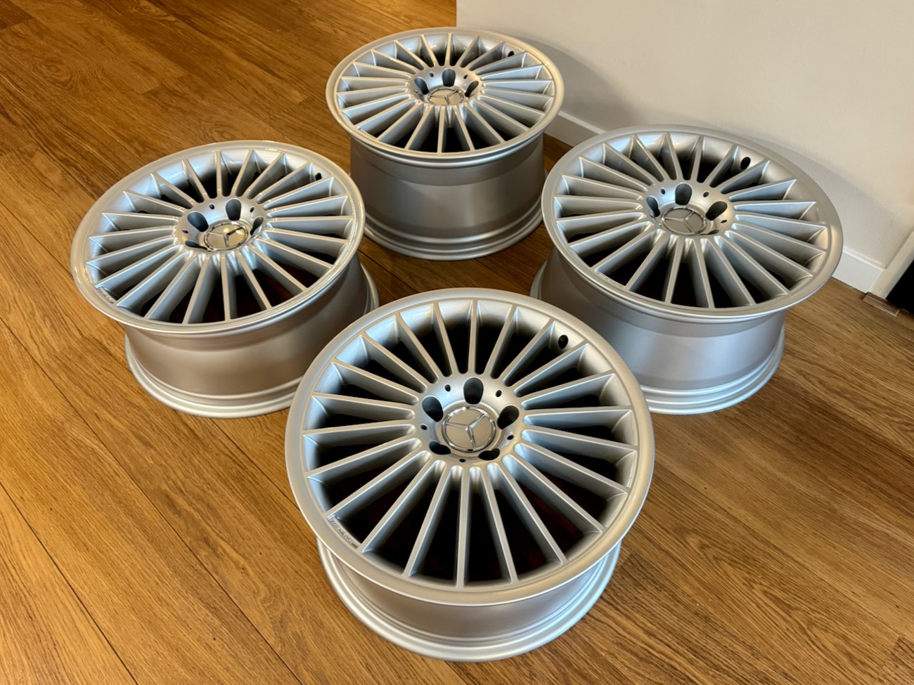 Staggered 18" AMG Styling V (Turbine) Wheels For Sale | The MB Market