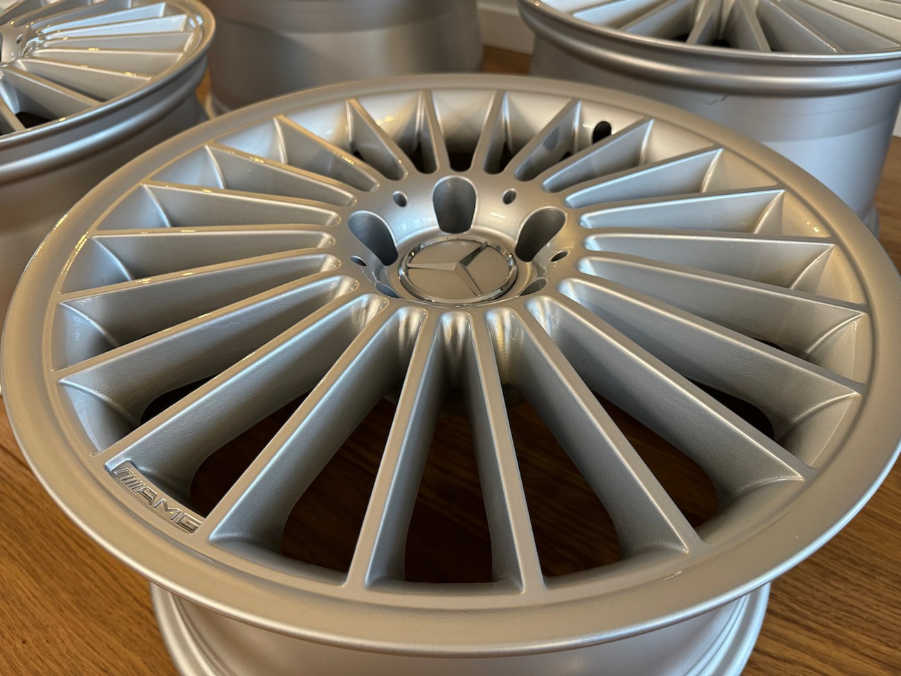 Staggered 18" AMG Styling V (Turbine) Wheels For Sale | The MB Market