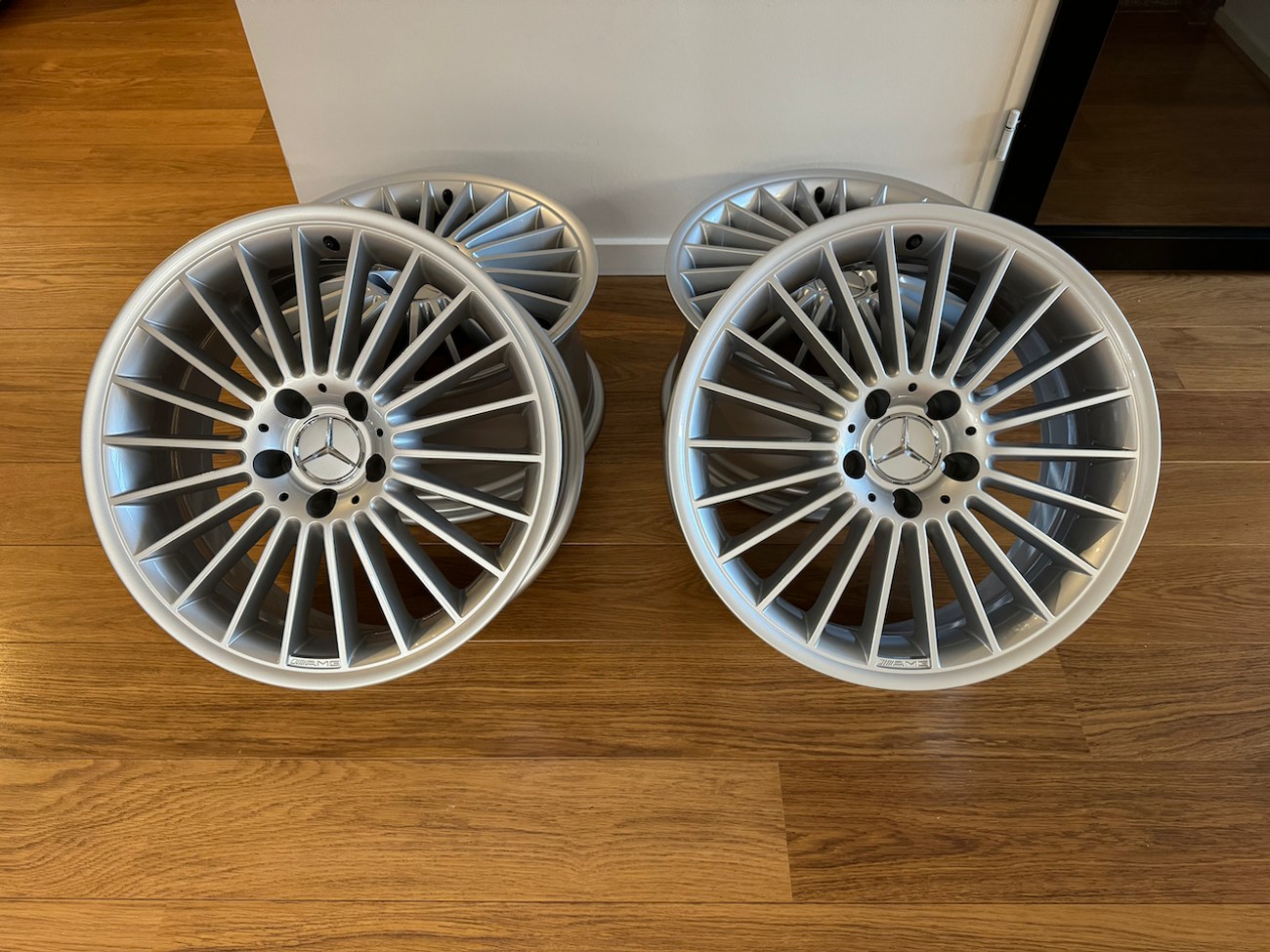 Staggered 18" AMG Styling V (Turbine) Wheels For Sale | The MB Market