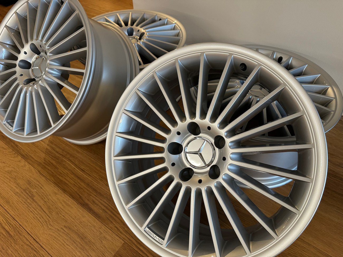 Staggered 18" AMG Styling V (Turbine) Wheels For Sale | The MB Market