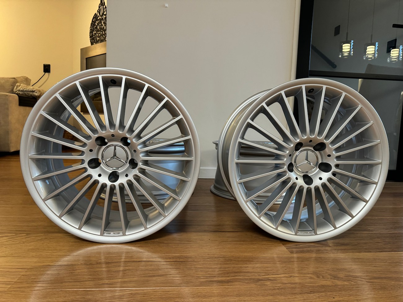 Staggered 18" AMG Styling V (Turbine) Wheels For Sale | The MB Market