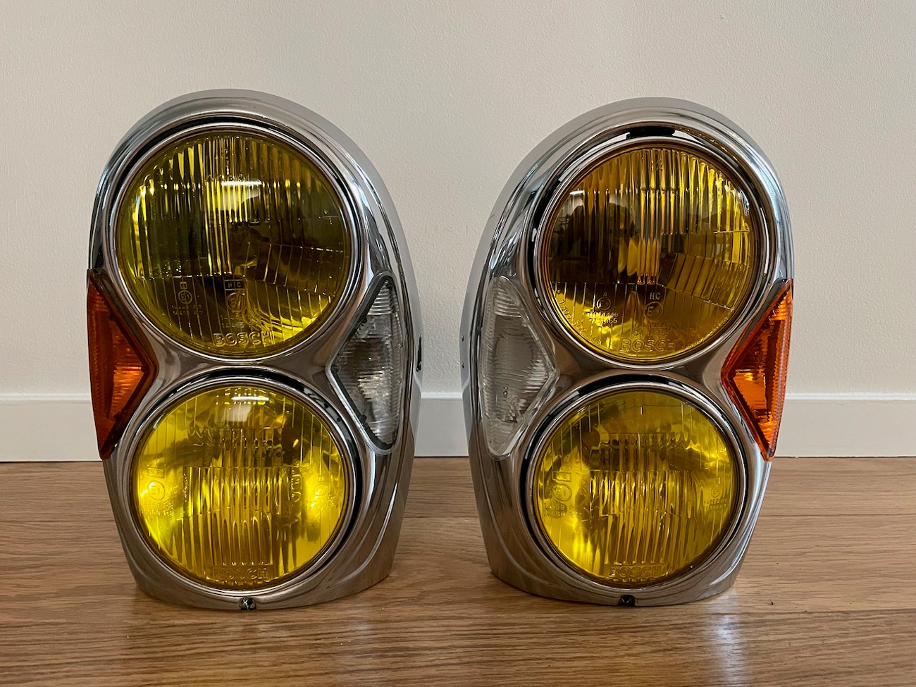 Genuine BOSCH W108/W109/W111/W112 French Front Headlights For Sale ...