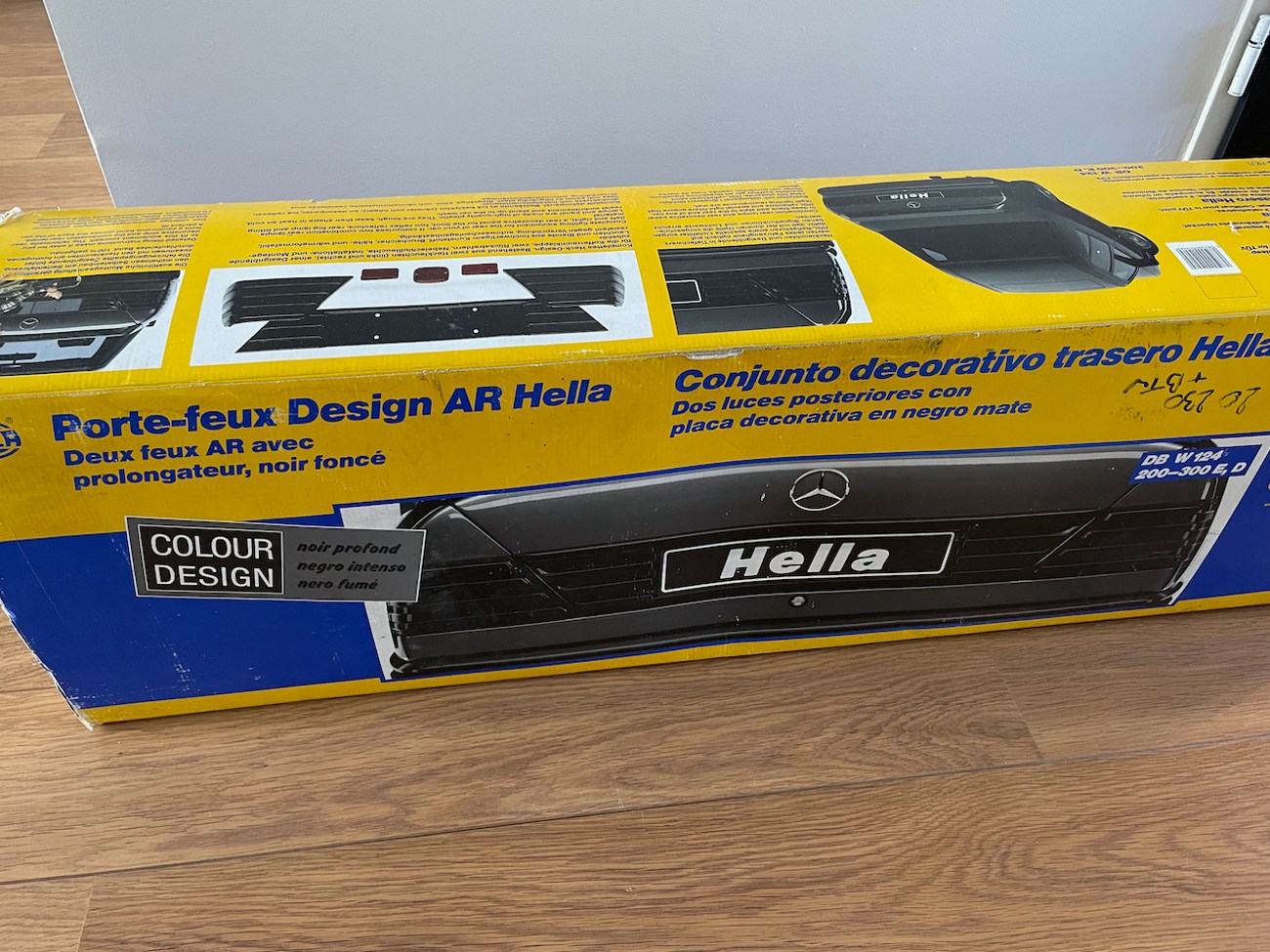 NOS W124 HELLA Smoked Taillights w/Heckblende, Reflectors, and Fog ...