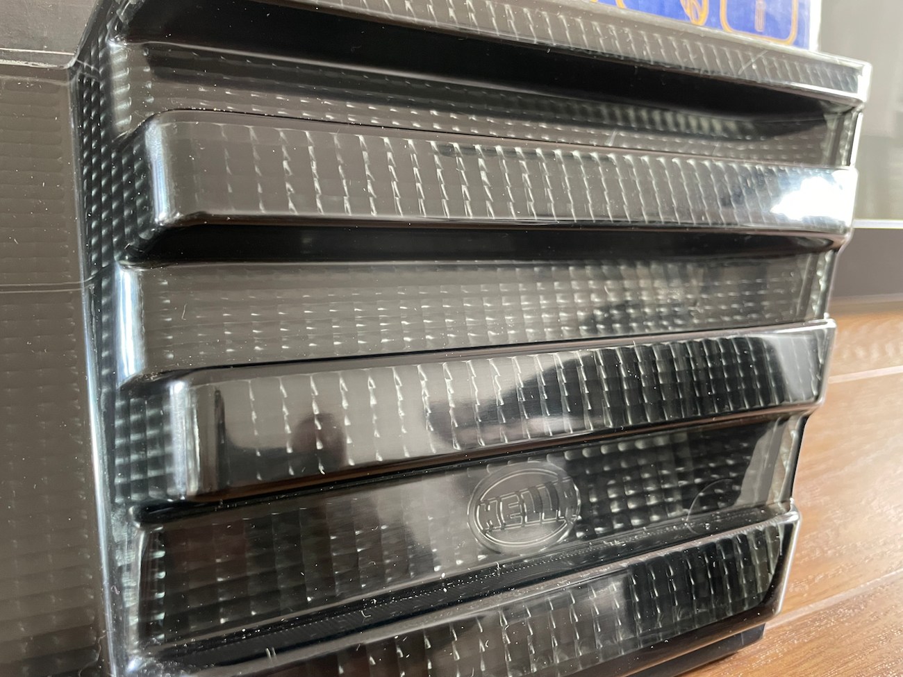 NOS W124 HELLA Smoked Taillights w/Heckblende, Reflectors, and Fog ...