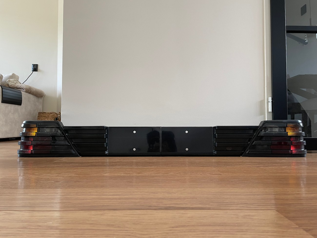 NOS W124 HELLA Smoked Taillights w/Heckblende, Reflectors, and Fog ...