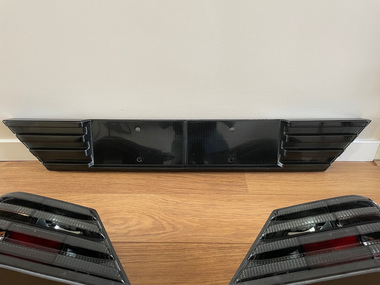 NOS W124 HELLA Smoked Taillights w/Heckblende, Reflectors, and Fog ...