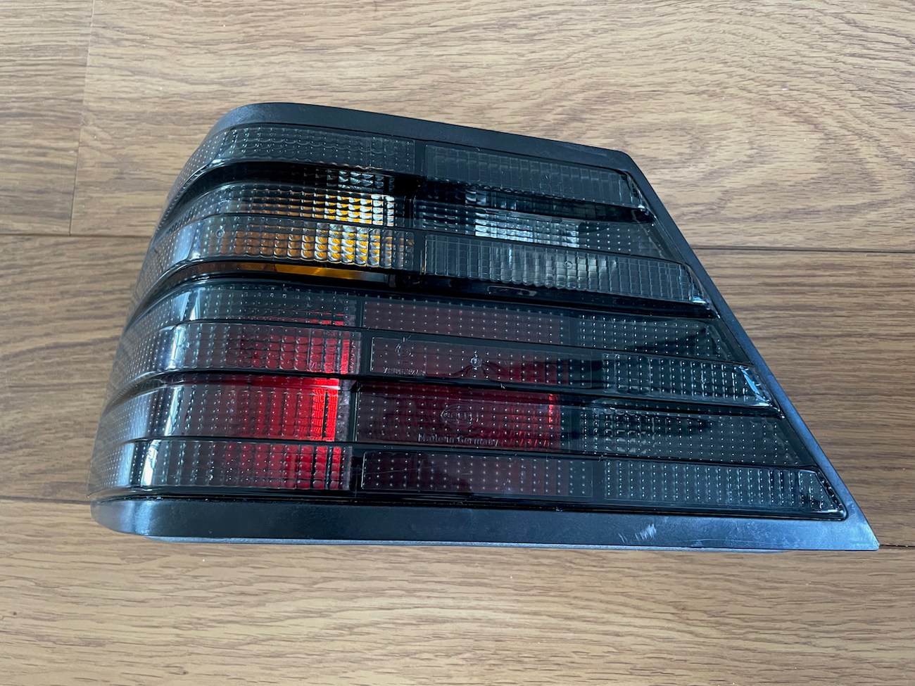 NOS W124 HELLA Smoked Taillights w/Heckblende, Reflectors, and Fog ...