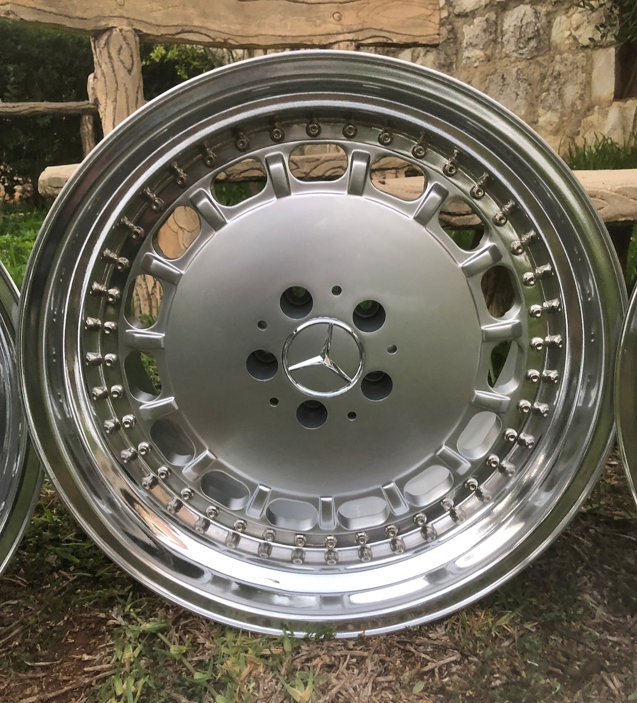 Custom 18" Gullideckel 3-Piece Wheels For Sale | The MB Market