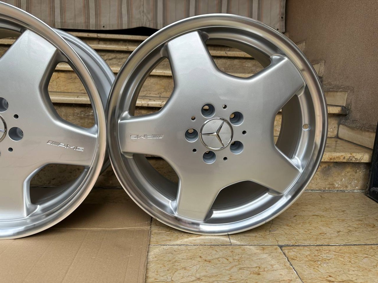Staggered 18" AMG Monoblock Wheels For Sale | The MB Market