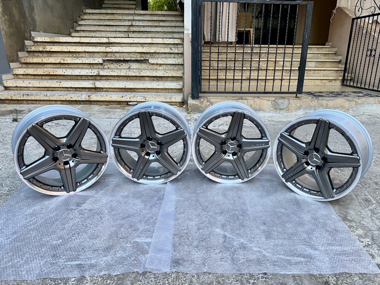 Staggered 2-Piece 19" Cromodora Style IV AMG Wheels For Sale | The MB ...