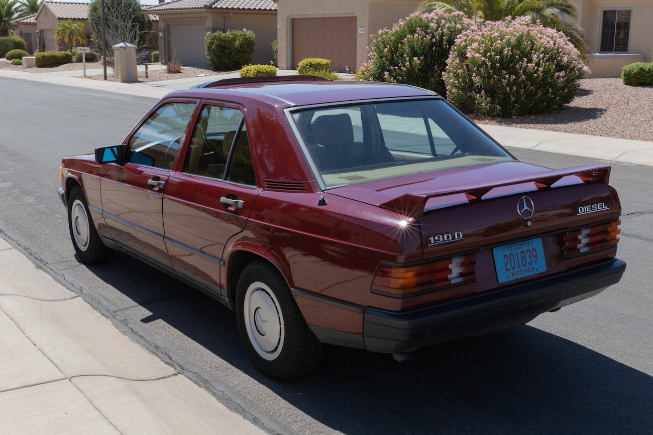 One-Owner 1985 Mercedes-Benz 190D Euro 5-Speed w/55k Miles For Sale ...