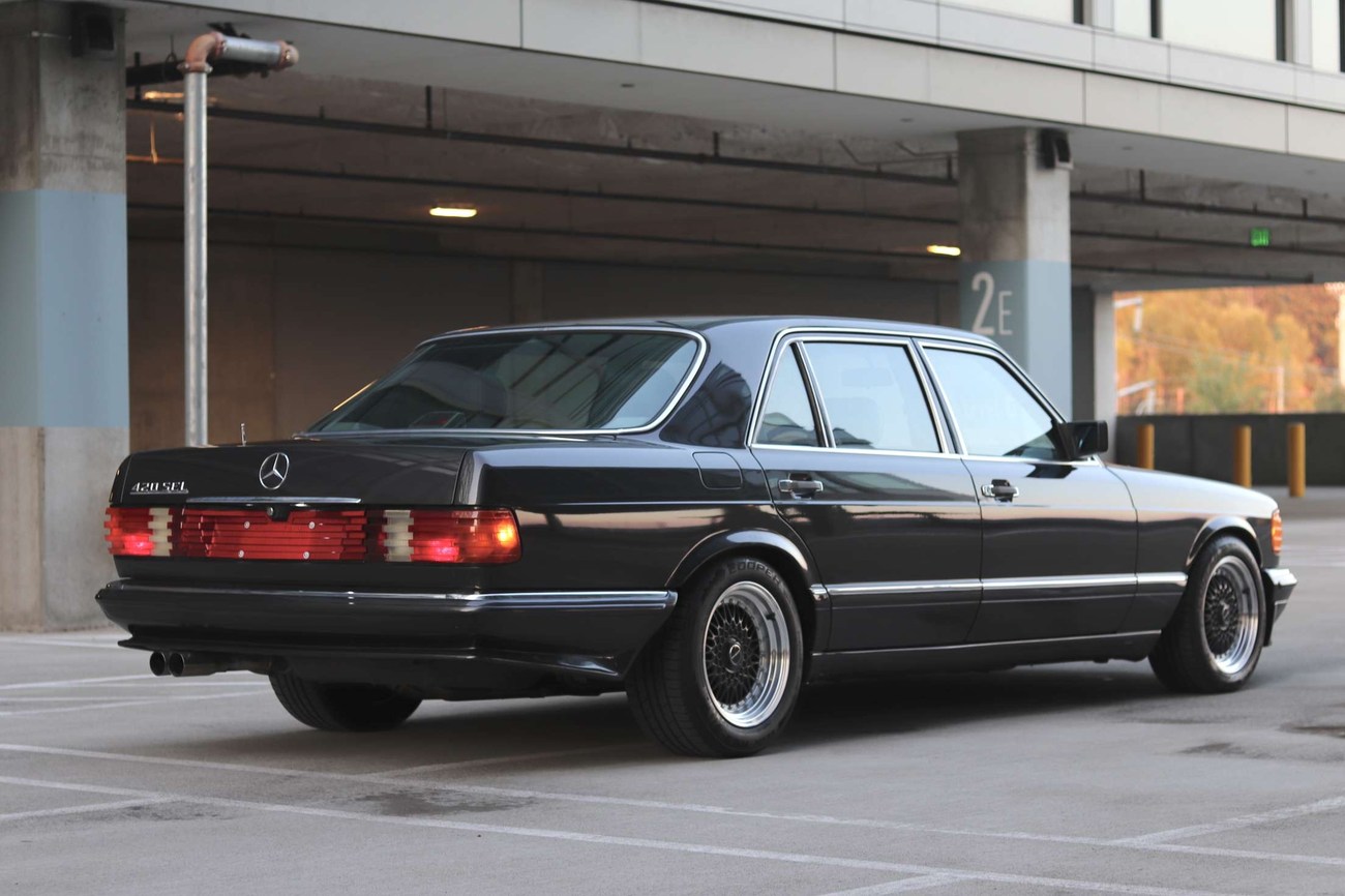 5.5L M117-Swapped 1987 Mercedes-Benz 420SEL For Sale | The MB Market