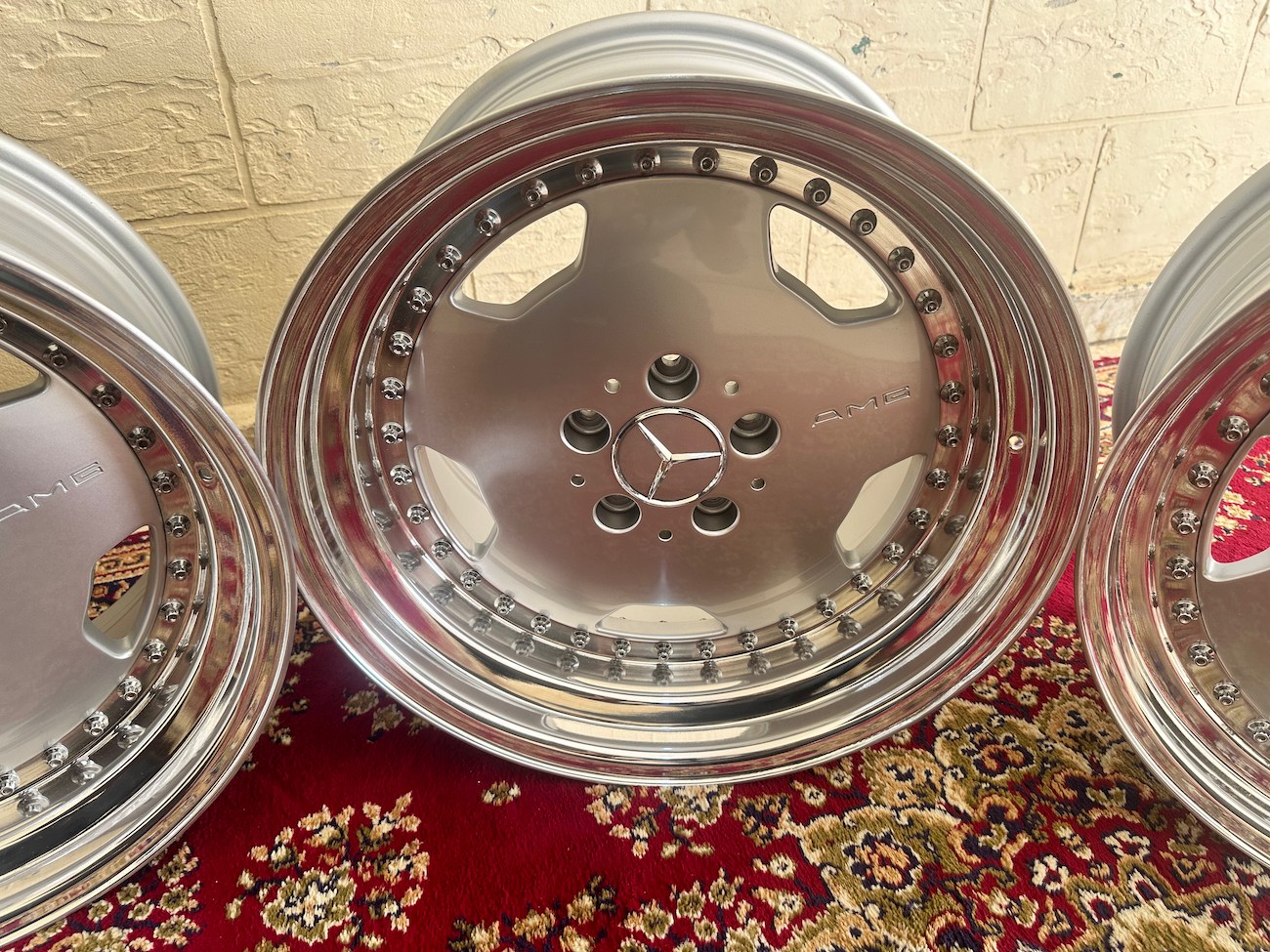 Staggered 3-piece 17" AMG Aero III Wheels by OZ Racing For Sale | The ...