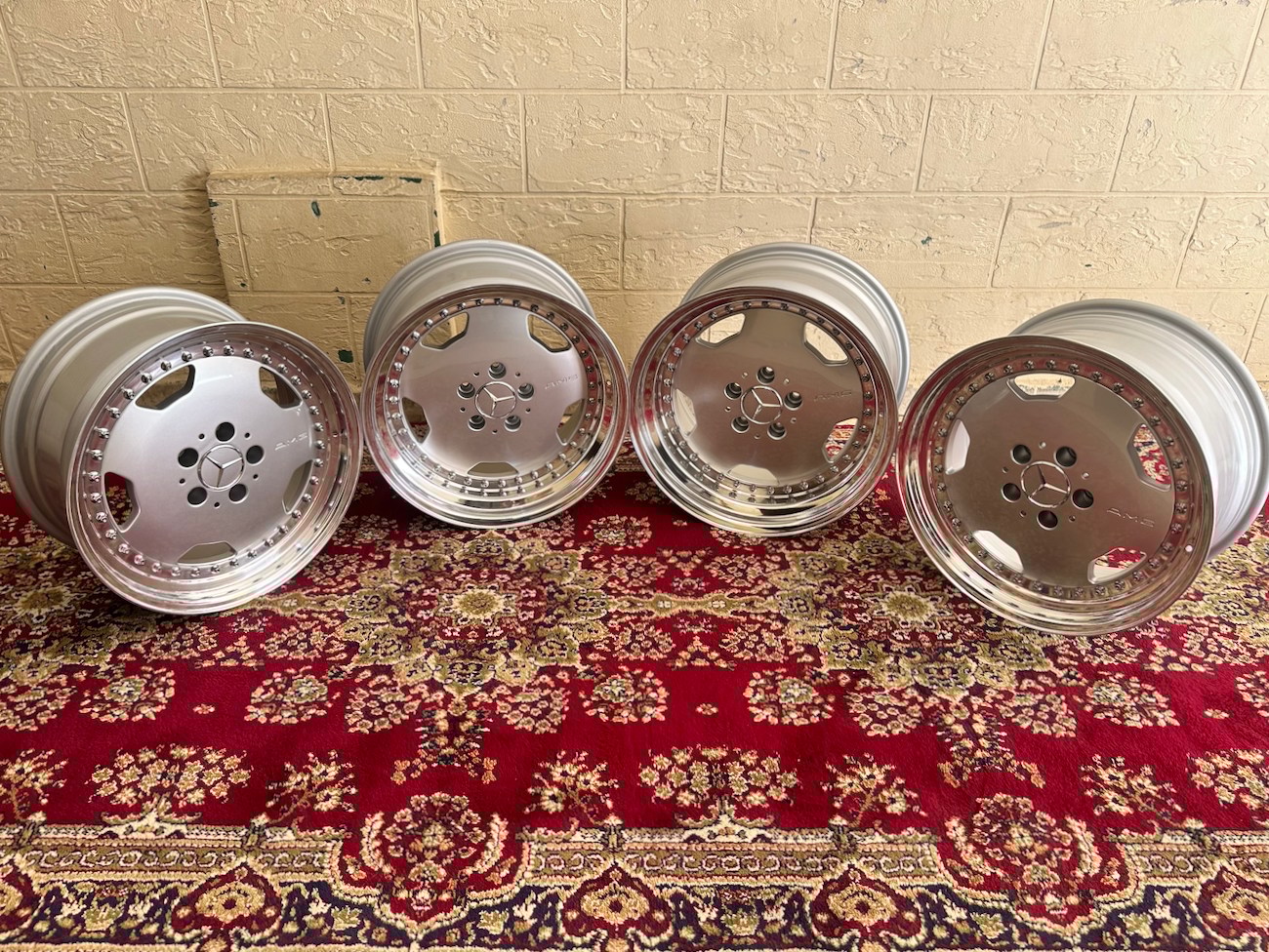 Staggered 3-piece 17" AMG Aero III Wheels by OZ Racing For Sale | The ...