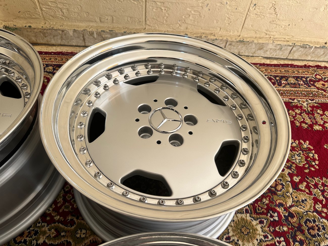 Staggered 3-piece 17" AMG Aero III Wheels by OZ Racing For Sale | The ...