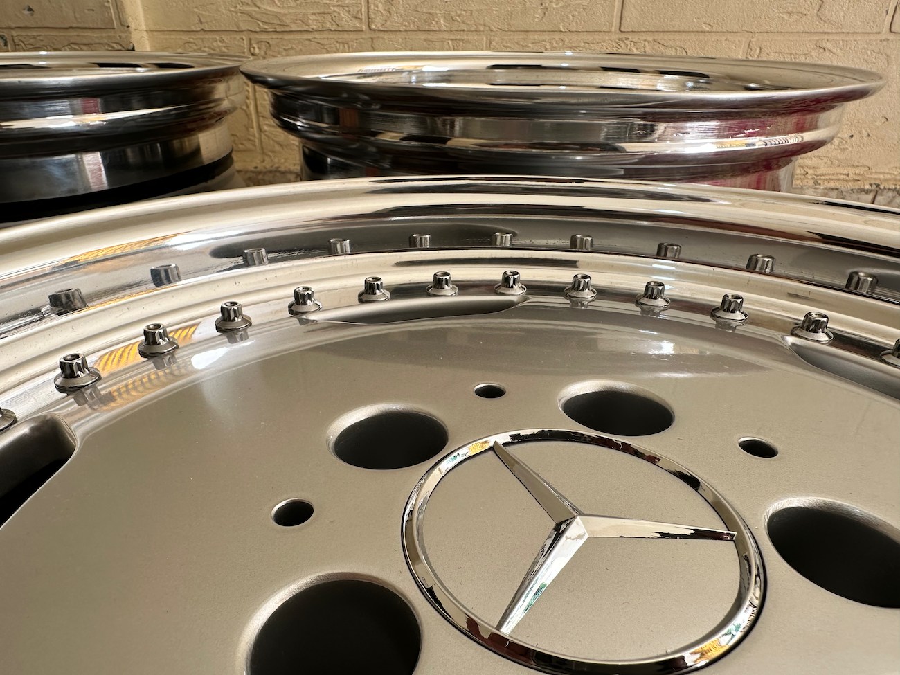 Staggered 3-piece 17" AMG Aero III Wheels by OZ Racing For Sale | The ...