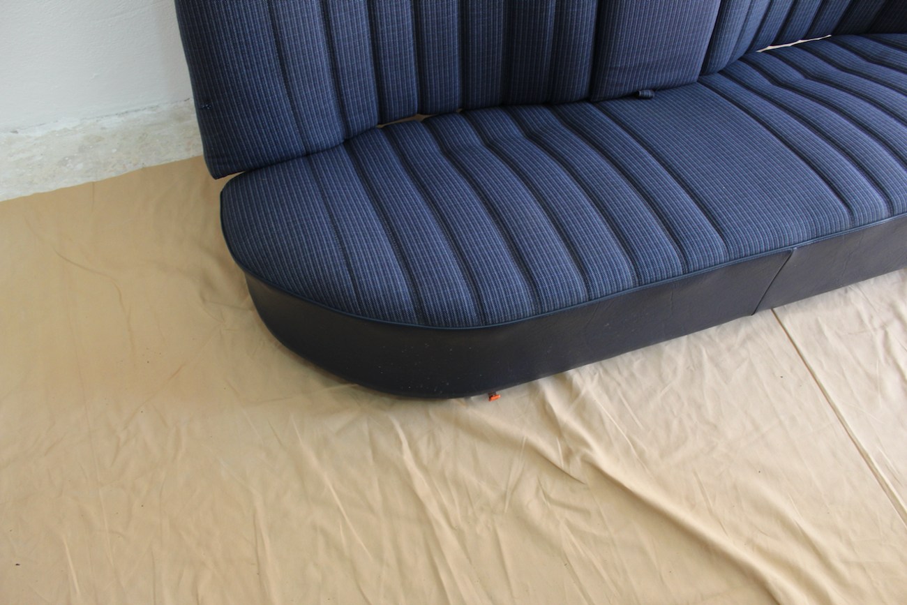 NO RESERVE: Mercedes-Benz W123 Blue Interior Set For Sale | The MB Market