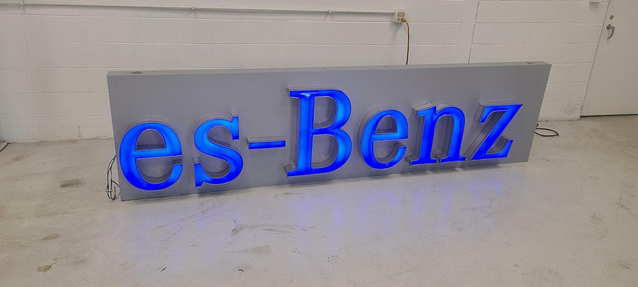 Original Mercedes-Benz Dealership Sign (20' X 32.5") For Sale | The MB ...