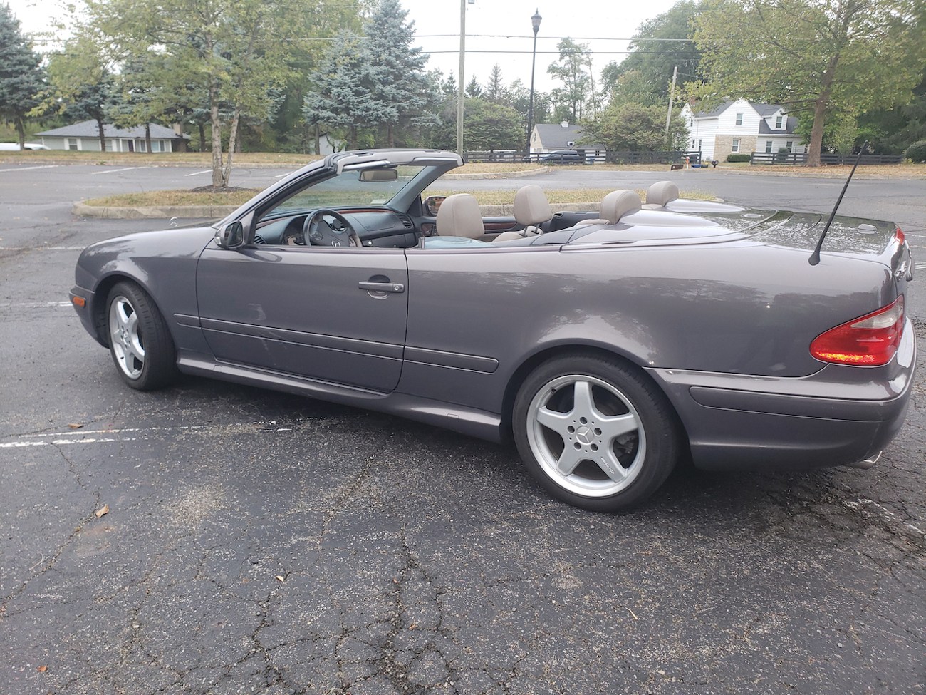 35k-Mile 2003 Mercedes-Benz CLK430 Cabriolet Designo Cashmere Edition ...