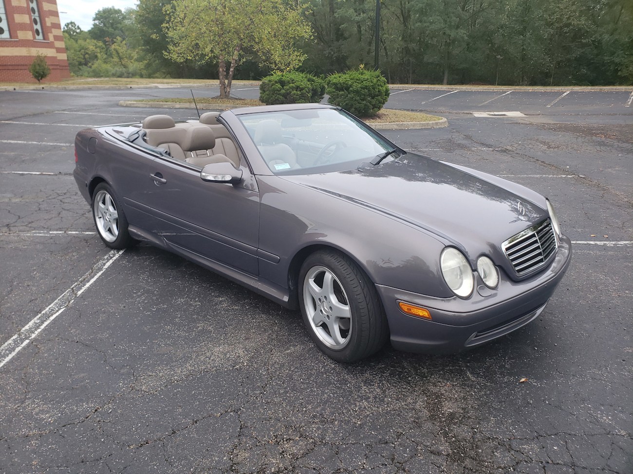 35k-Mile 2003 Mercedes-Benz CLK430 Cabriolet Designo Cashmere Edition ...