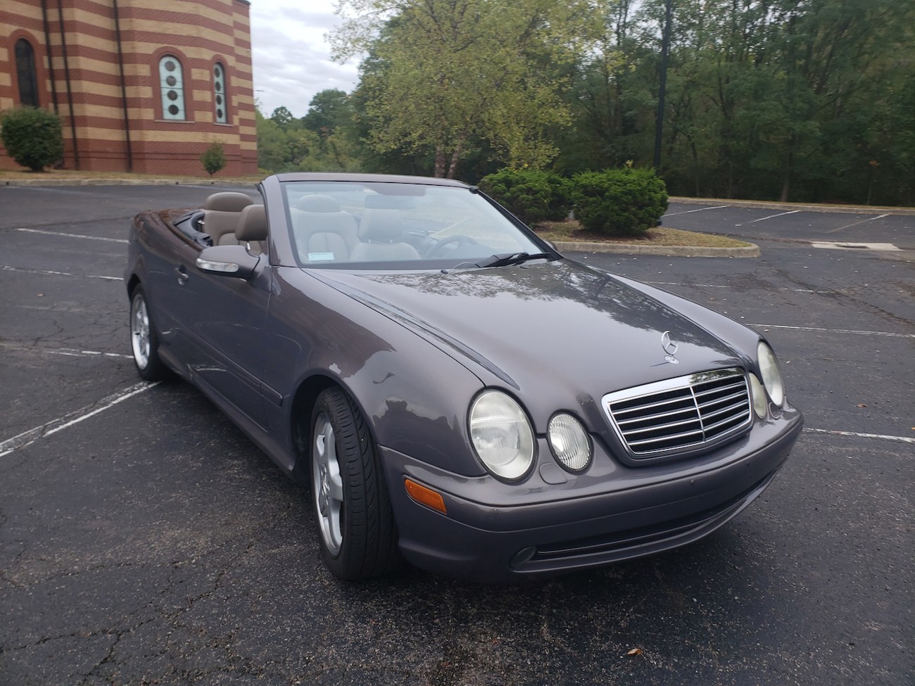 35k-Mile 2003 Mercedes-Benz CLK430 Cabriolet Designo Cashmere Edition ...