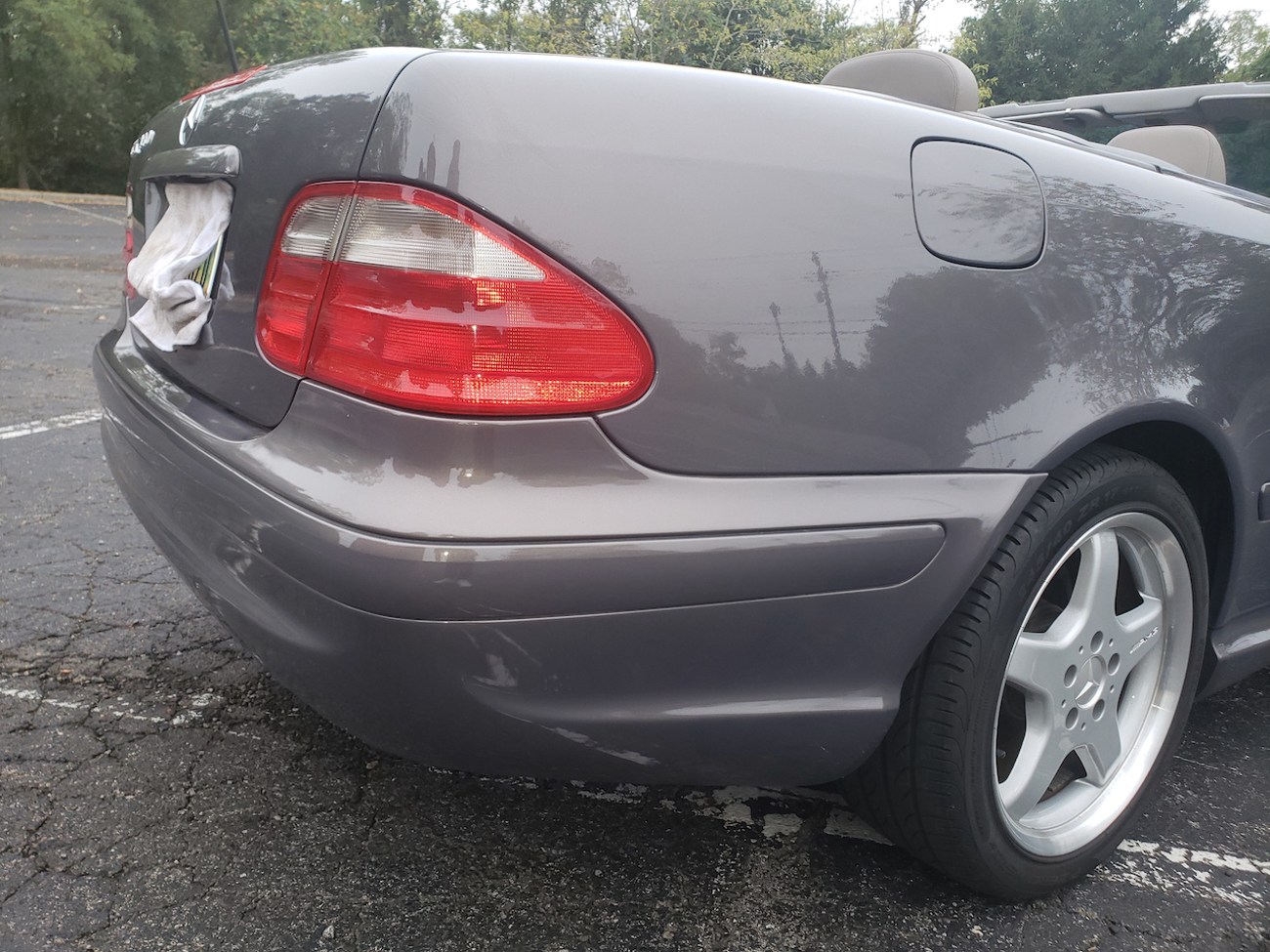 35k-Mile 2003 Mercedes-Benz CLK430 Cabriolet Designo Cashmere Edition ...