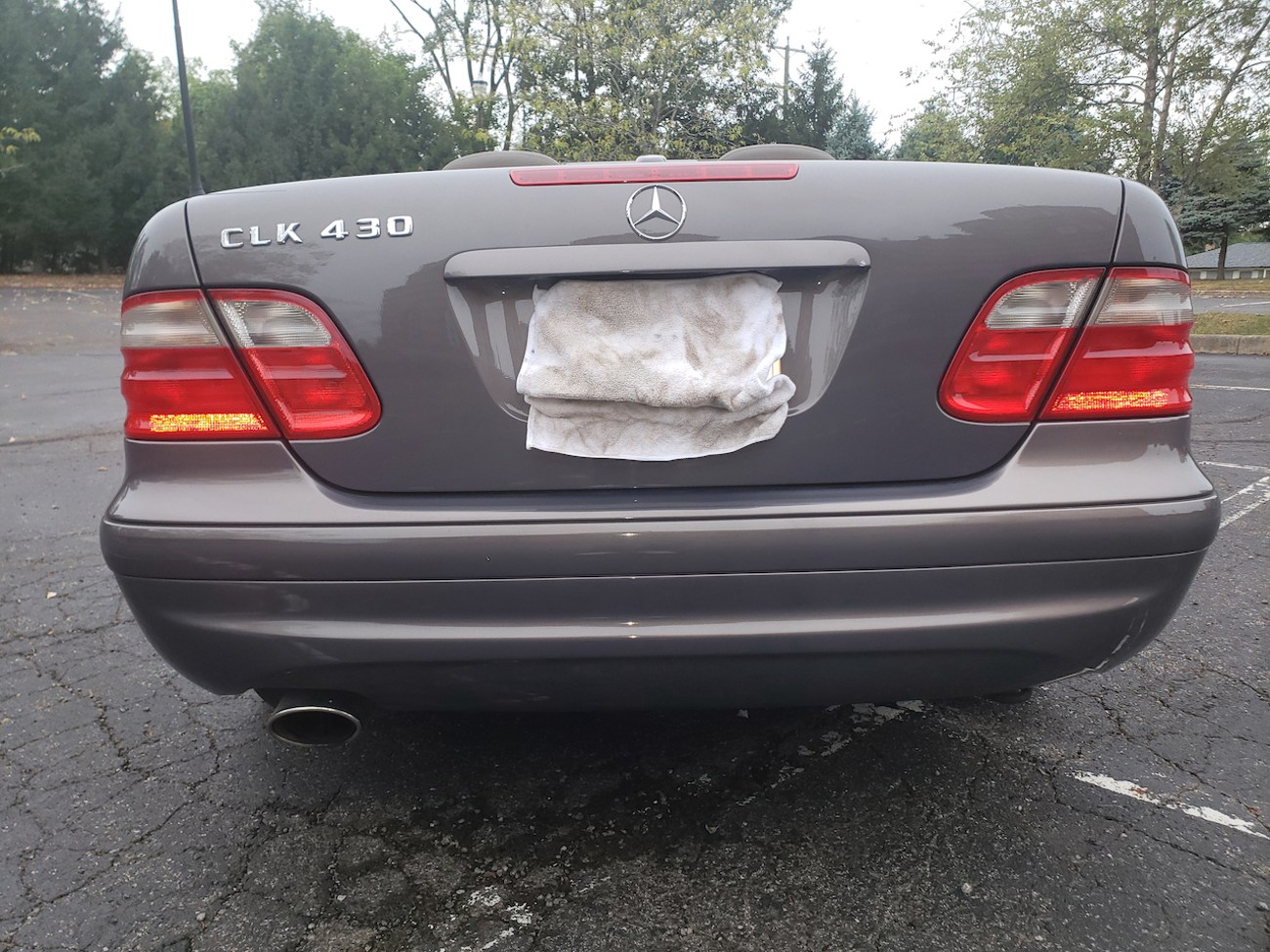 35k-Mile 2003 Mercedes-Benz CLK430 Cabriolet Designo Cashmere Edition ...