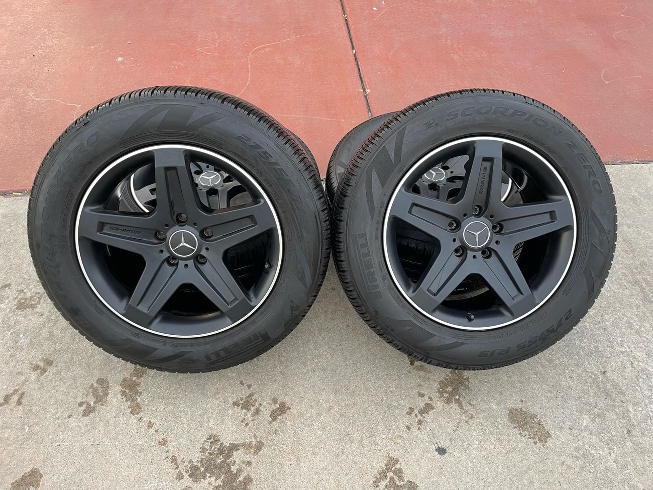 NO RESERVE: Factory 19" AMG Wheels and Tires W463 For Sale | The MB Market