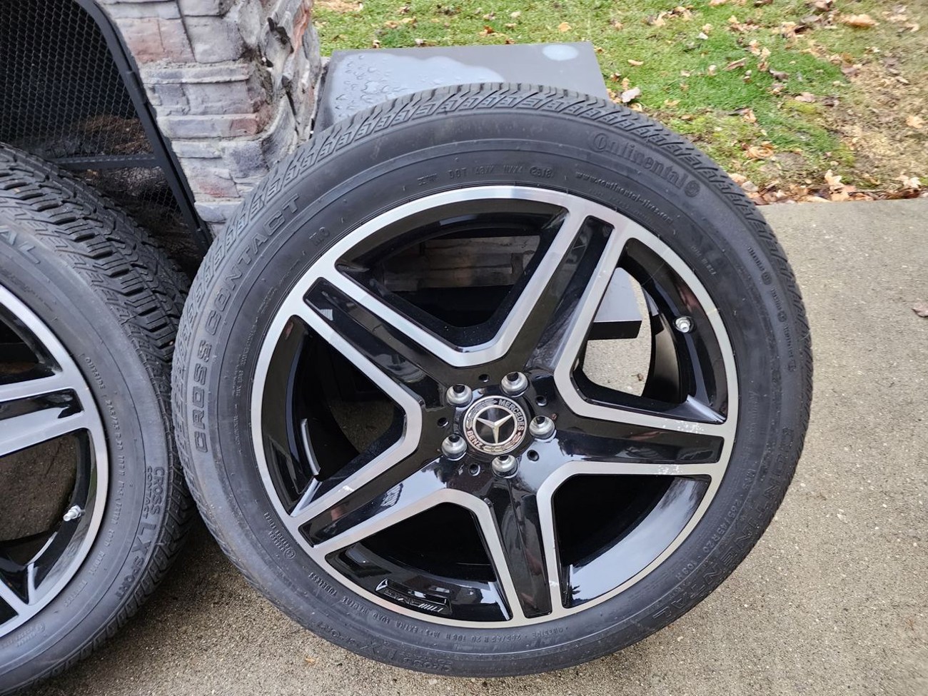 NO RESERVE: W166 Mercedes-Benz GLE 20" AMG Wheels & Tires For Sale ...