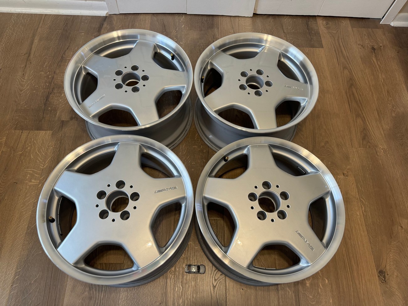 NO RESERVE: Staggered 18" AMG Monoblock Wheels For Sale | The MB Market