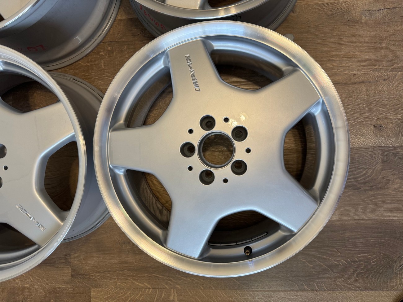 NO RESERVE: Staggered 18" AMG Monoblock Wheels For Sale | The MB Market