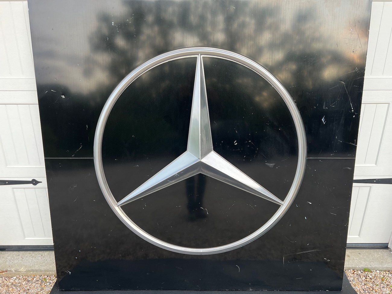 67" X 64" Mercedes-Benz Dealer Logo Dealer Sign For Sale | The MB Market